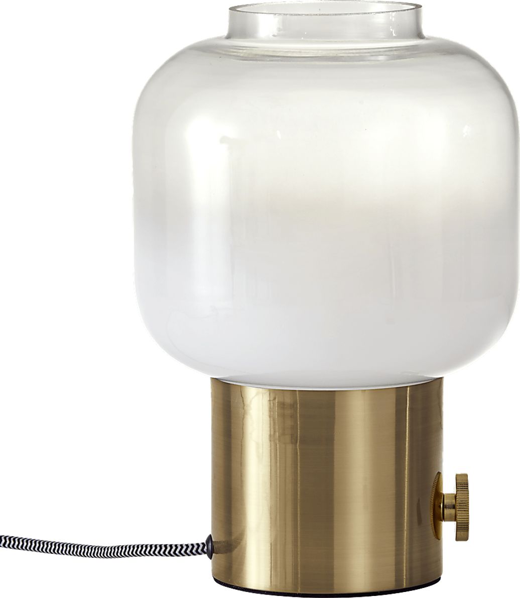 Hadan Brass Table Lamp - Rooms To Go