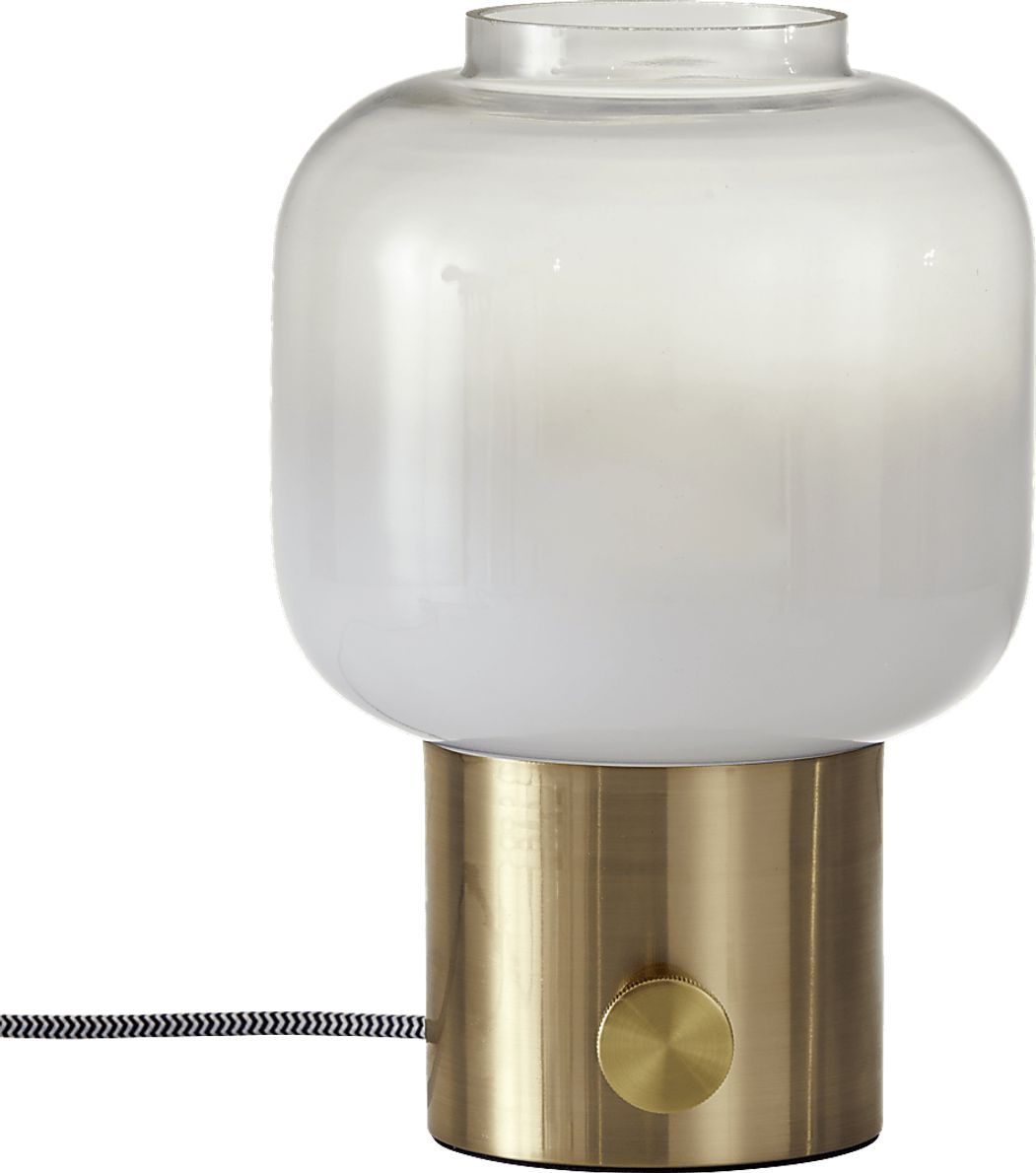 Hadan Brass Table Lamp - Rooms To Go