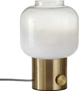 Hadan Brass Yellow Table Lamp | Rooms to Go