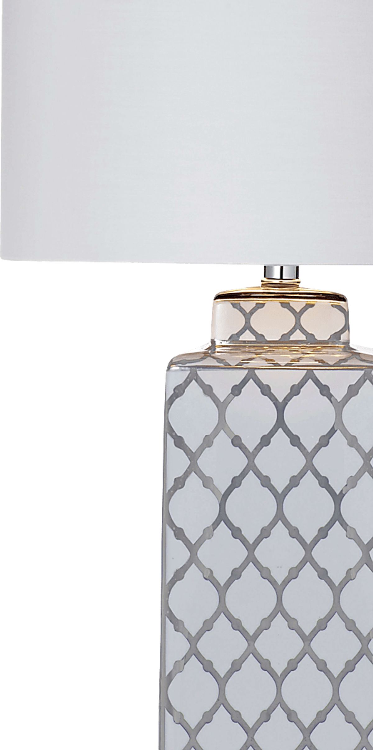 Hadleigh Island White Table Lamp | Rooms to Go
