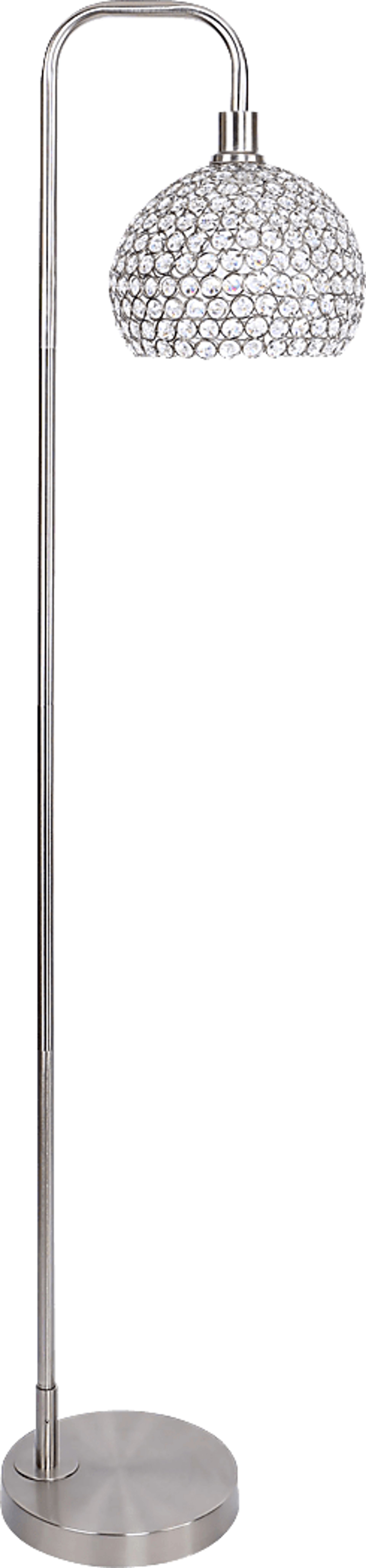 Hainlin Gate Silver Gray Floor Lamp | Rooms to Go