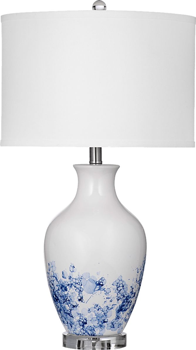 Halcyon Reef Blue Table Lamp - Rooms To Go