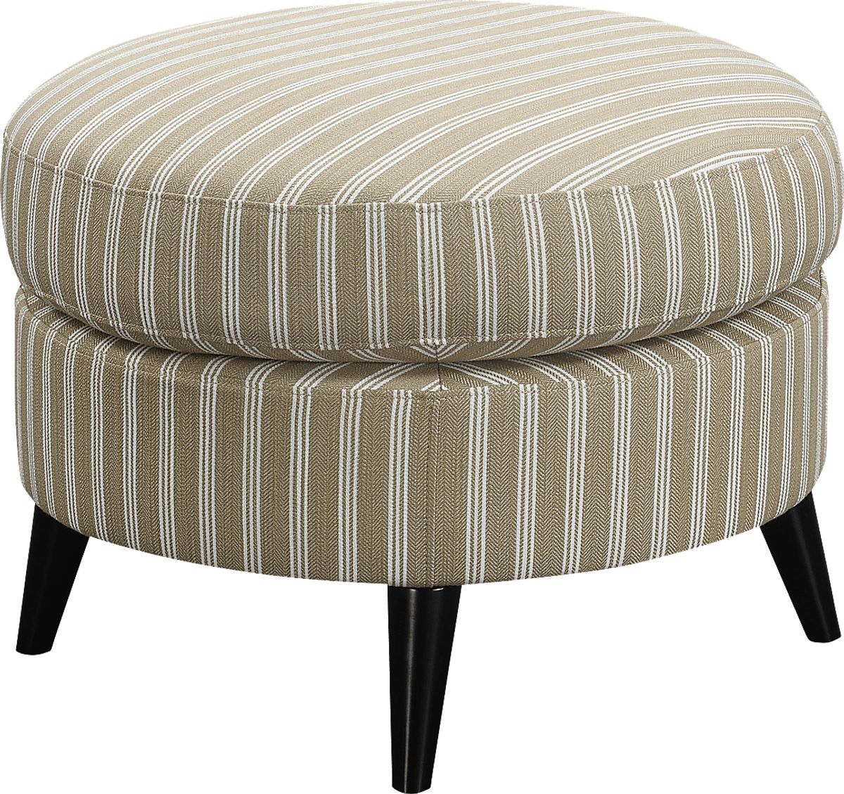 Halgo Beige Polyester Fabric Ottoman | Rooms to Go