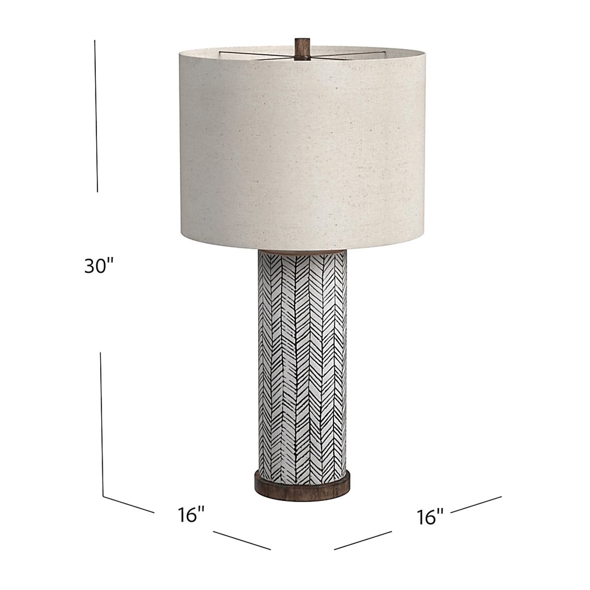 Halifax Home Brown Table Lamp | Rooms to Go