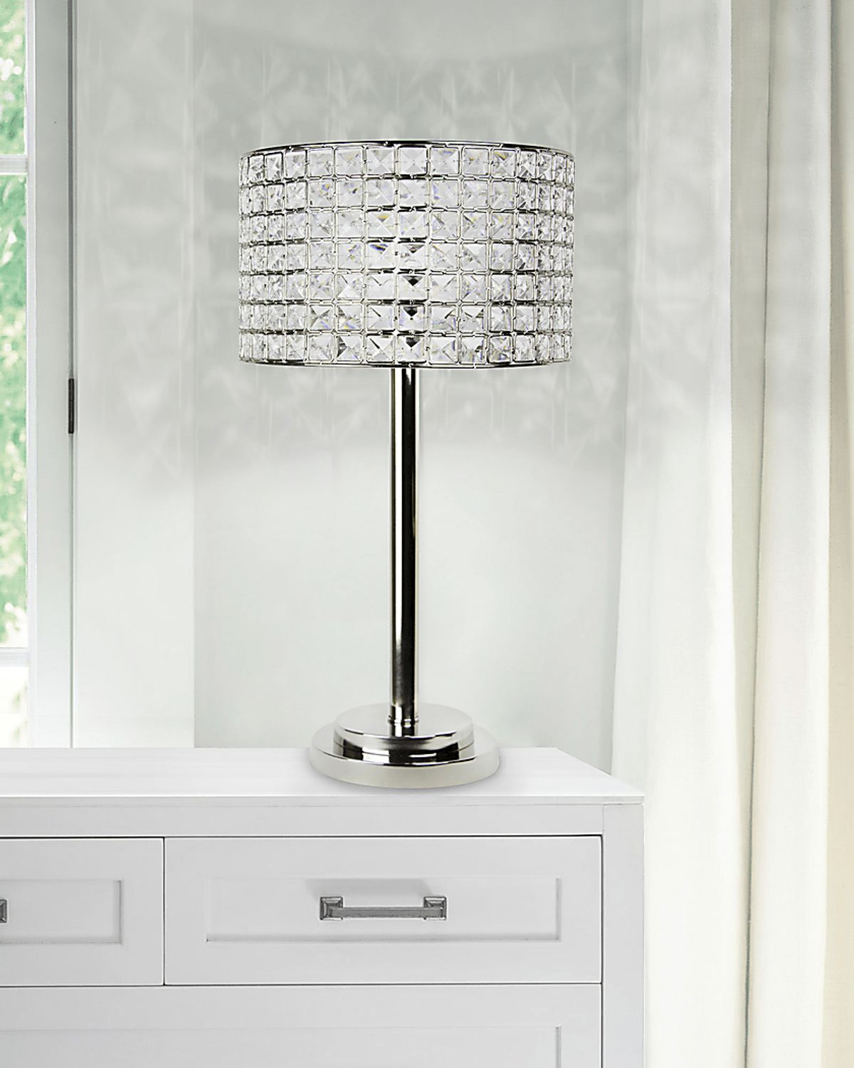 Halissee Bay Silver Gray Table Lamp | Rooms to Go
