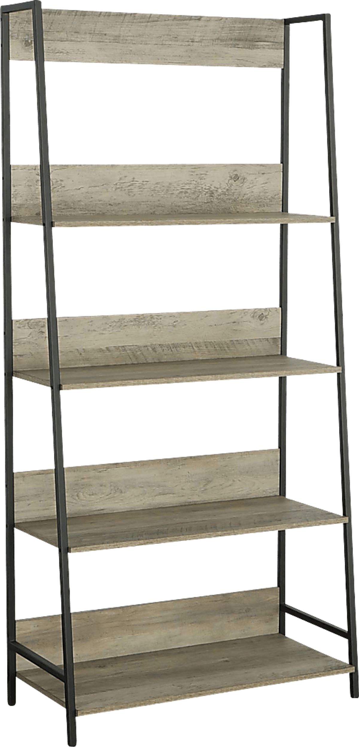 Hallowing Brown Dark Wood Bookcase | Rooms to Go