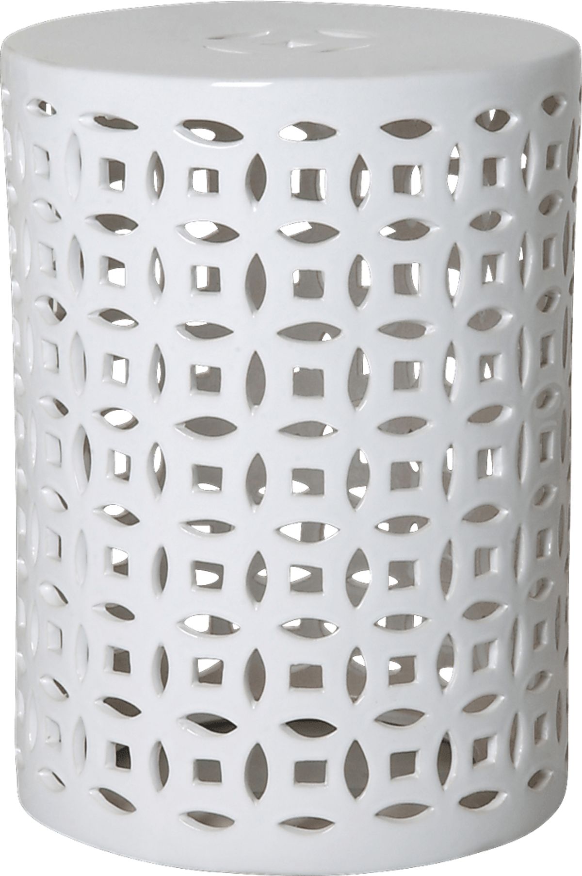 Hallsleigh White Outdoor Stool | Rooms to Go