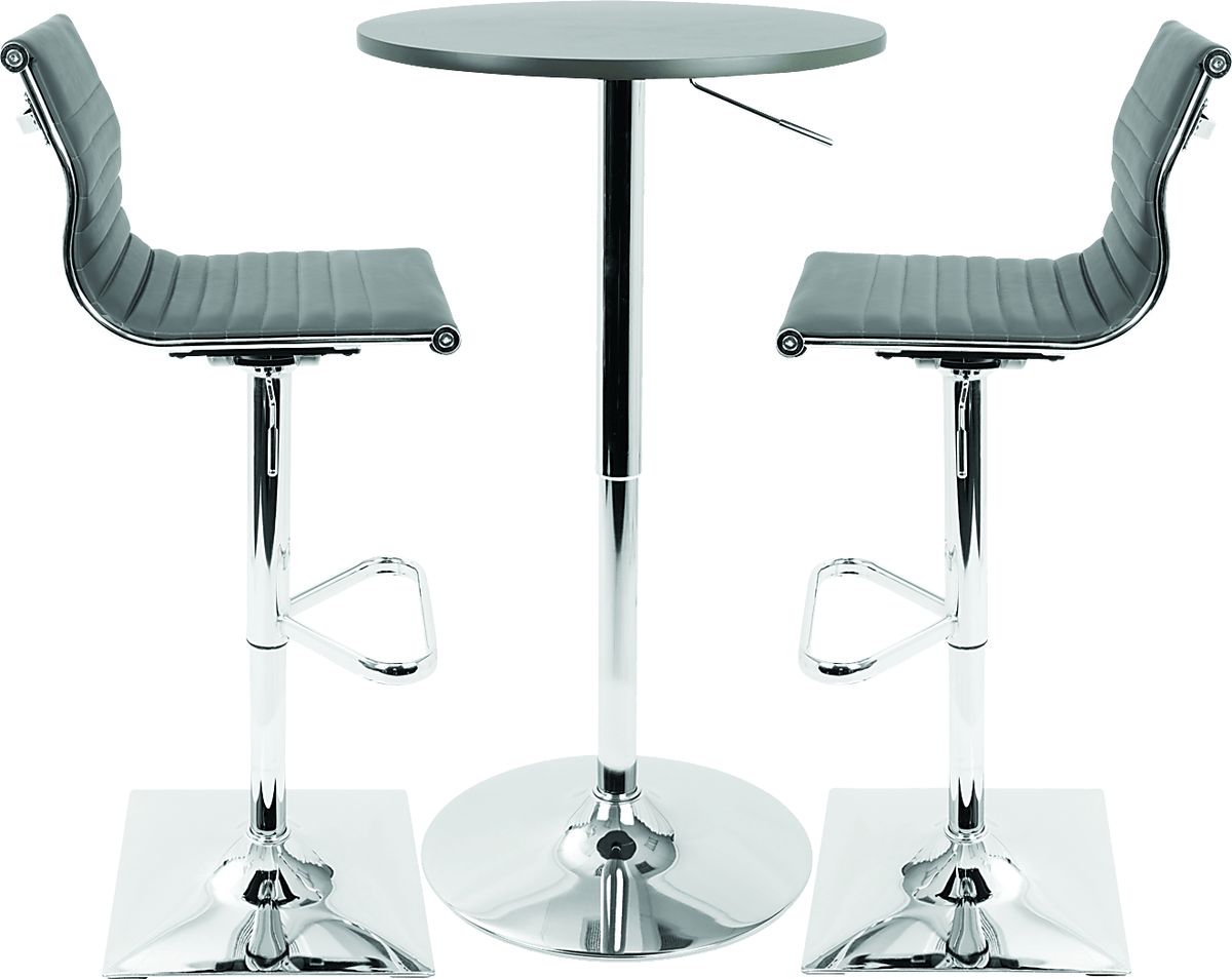 Hampden Gray Bistro Table | Rooms to Go