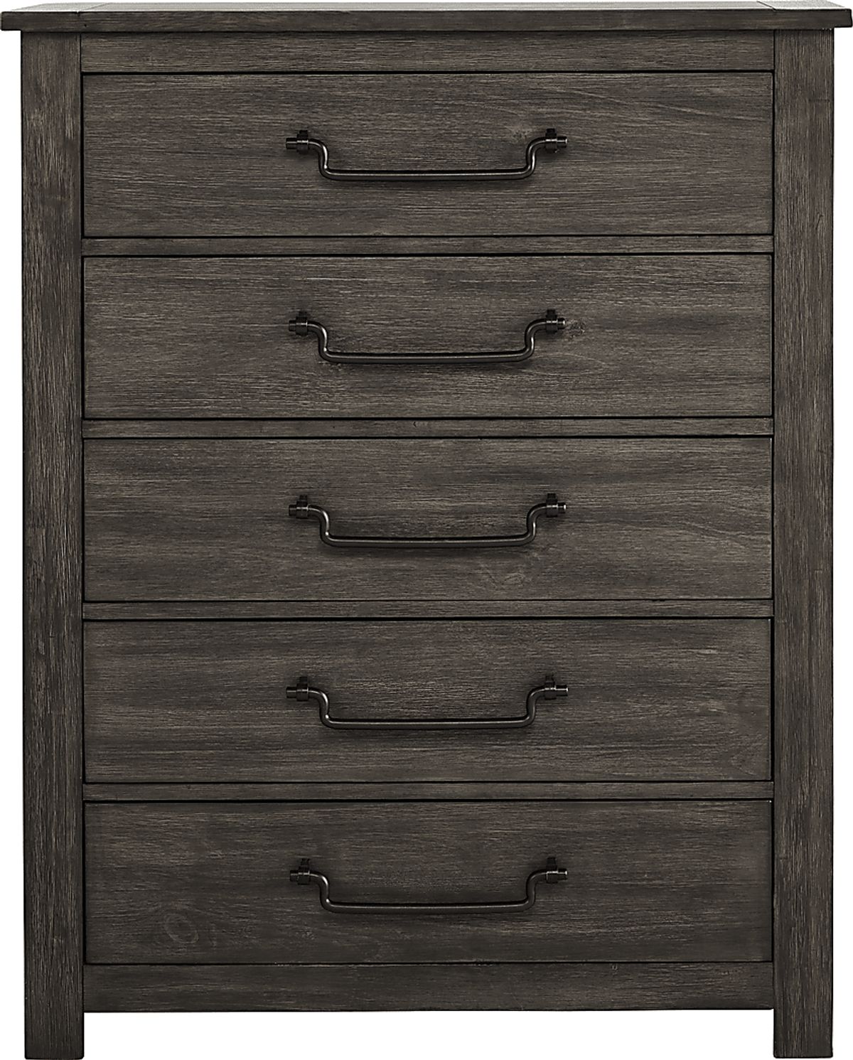 Hampton Falls Brown Dark Wood Chest | Rooms to Go