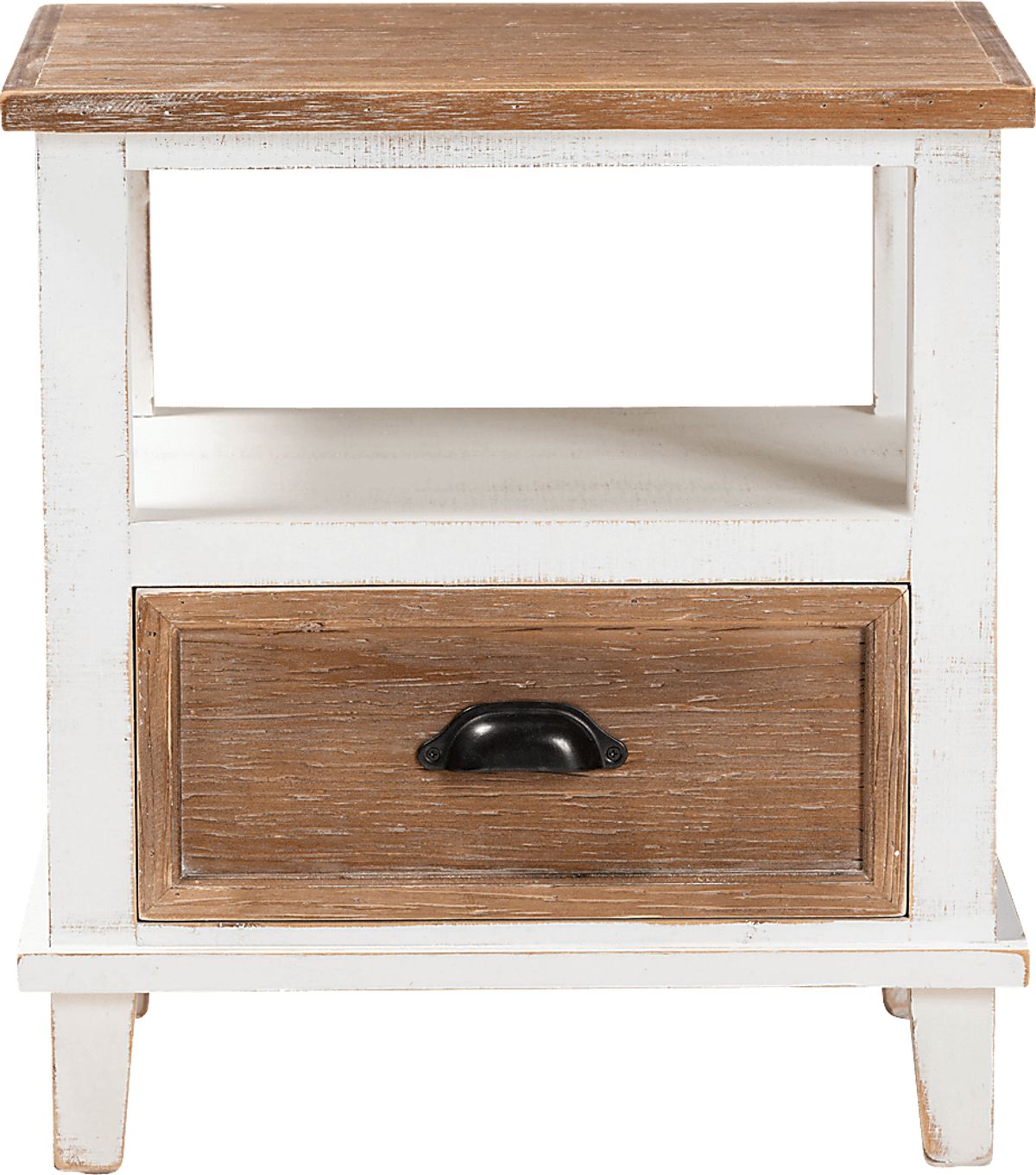 Hanback Brown Dark Wood End Table | Rooms to Go