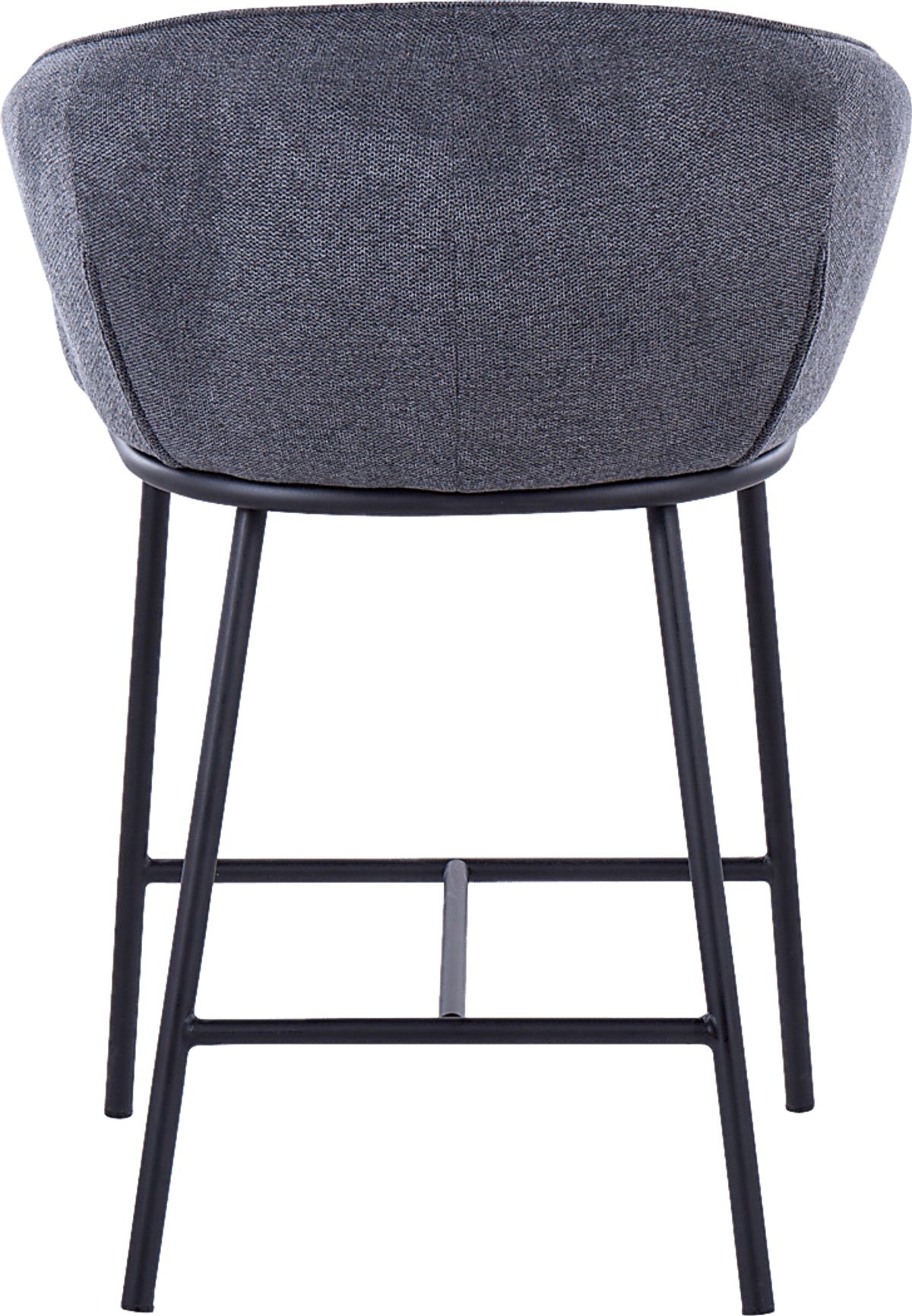 Harcort Black Black,Colors Charcoal Black,Gray Polyester Fabric Counter ...