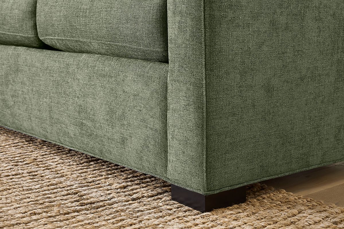 Cindy Crawford Harmonie Avocado Green Chenille,Luxeguard Performance ...