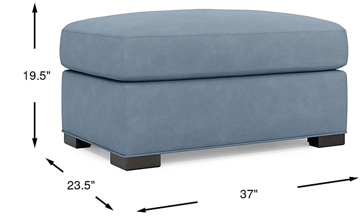 Cindy Crawford Harmonie Blue Luxeguard Performance Fabric,Microfiber ...