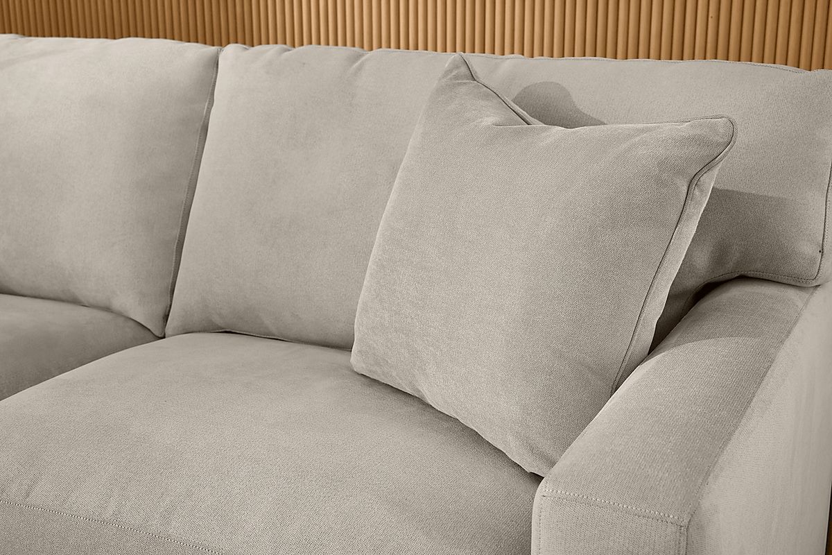 Cindy Crawford Harmonie Dove Beige,Gray Microfiber 3 Pc With Double ...