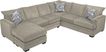 Harold Square Platinum 3 Pc Sectional - Rooms To Go