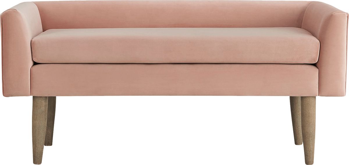 Harrowdale Blush Beige Accent Bench | Rooms to Go