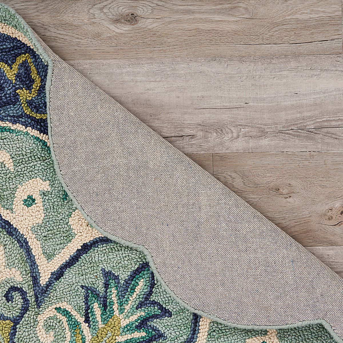 Harst Blue Rug | Rooms to Go