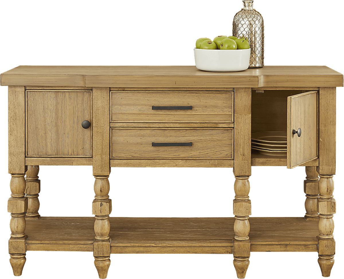 Hartsdale Hickory Dark Wood Sideboard | Rooms to Go