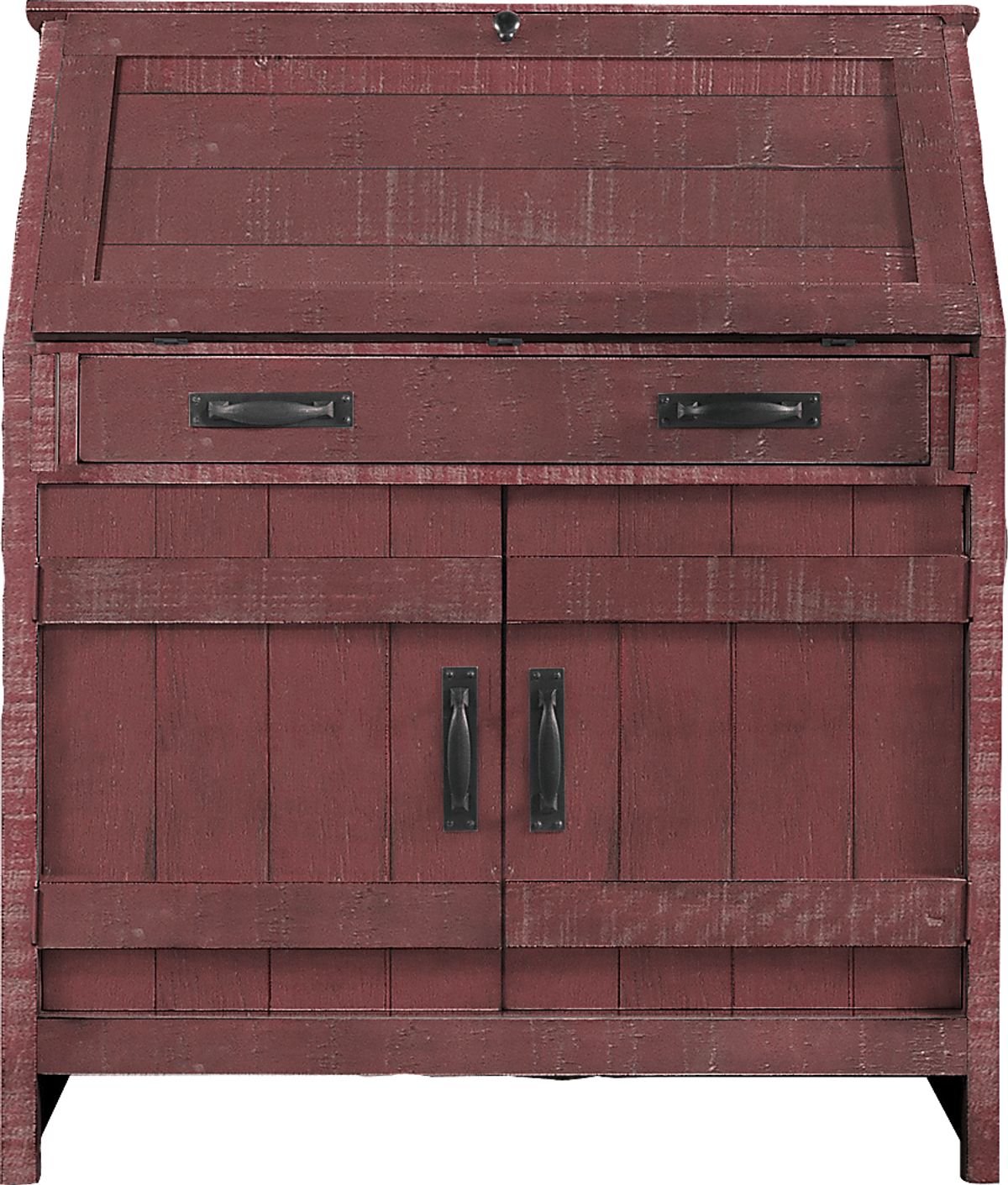 Havenwood Red Colors Desk | Rooms to Go