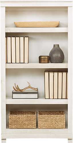Havenwood White Colors,White Bookcase | Rooms to Go