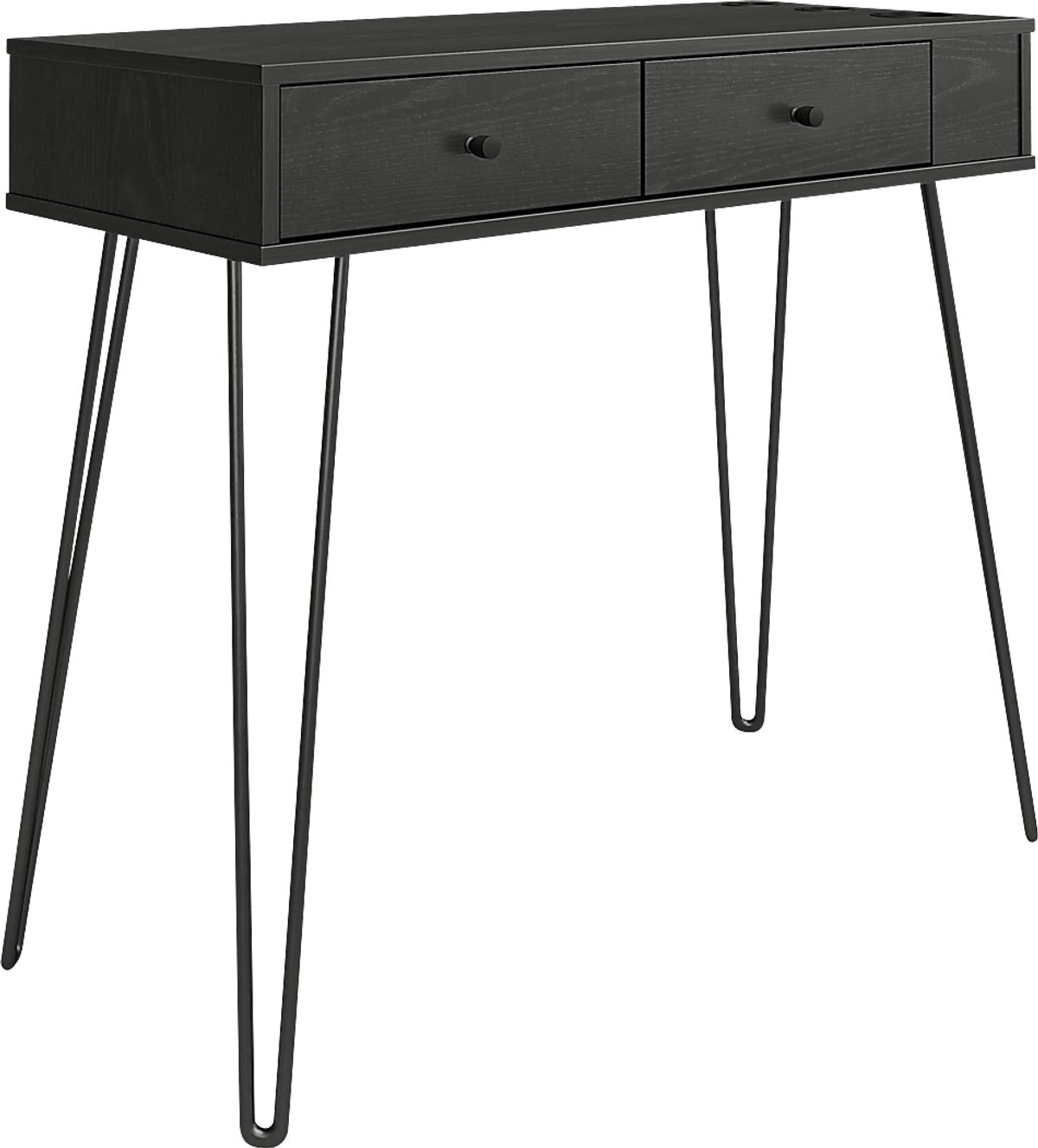Hawise Black Black,Colors Vanity | Rooms to Go