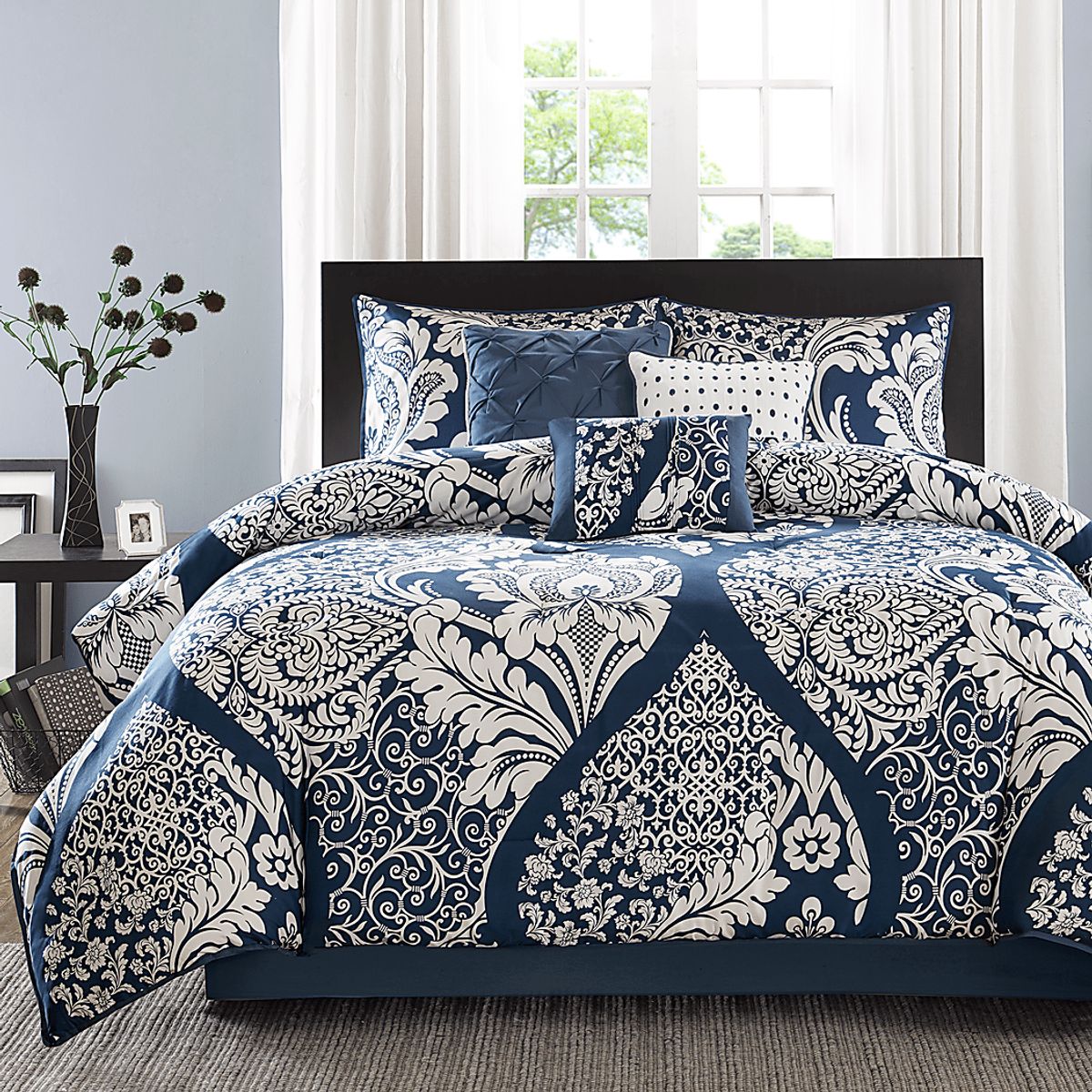 Blue California King Comforter