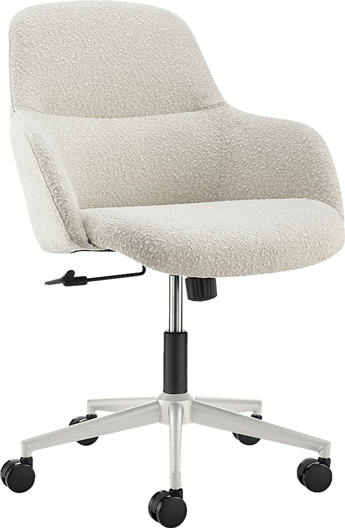 Hegg Ivory Beige Dacron,Polyacrylic Desk Chair | Rooms to Go