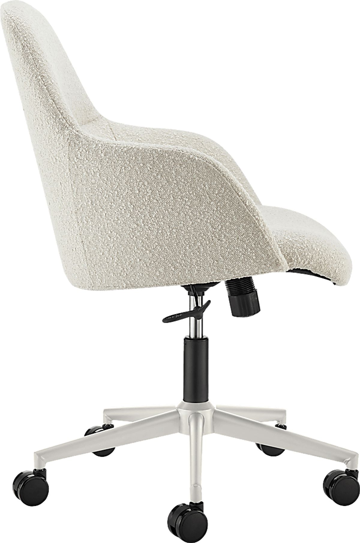 Hegg Ivory Beige Dacron,Polyacrylic Desk Chair | Rooms to Go