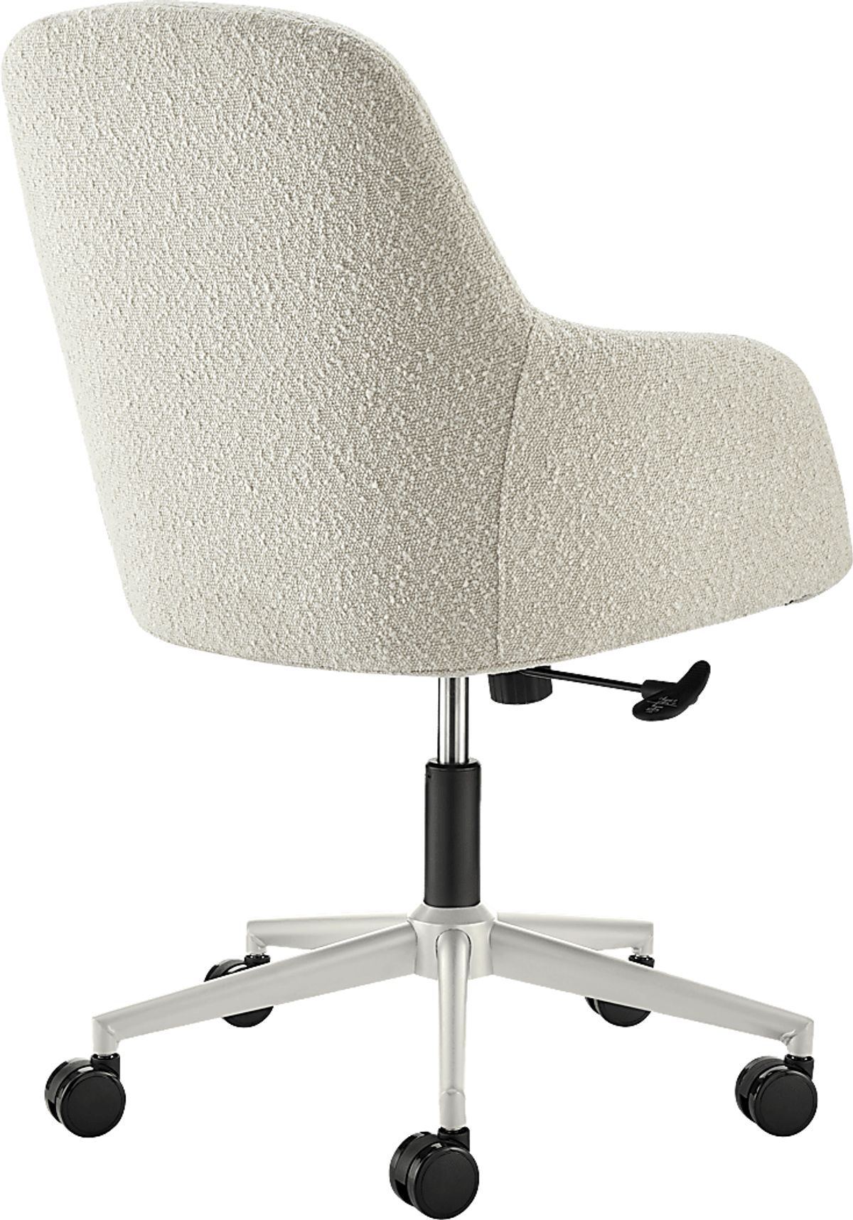 Hegg Ivory Beige Dacron,Polyacrylic Desk Chair | Rooms to Go