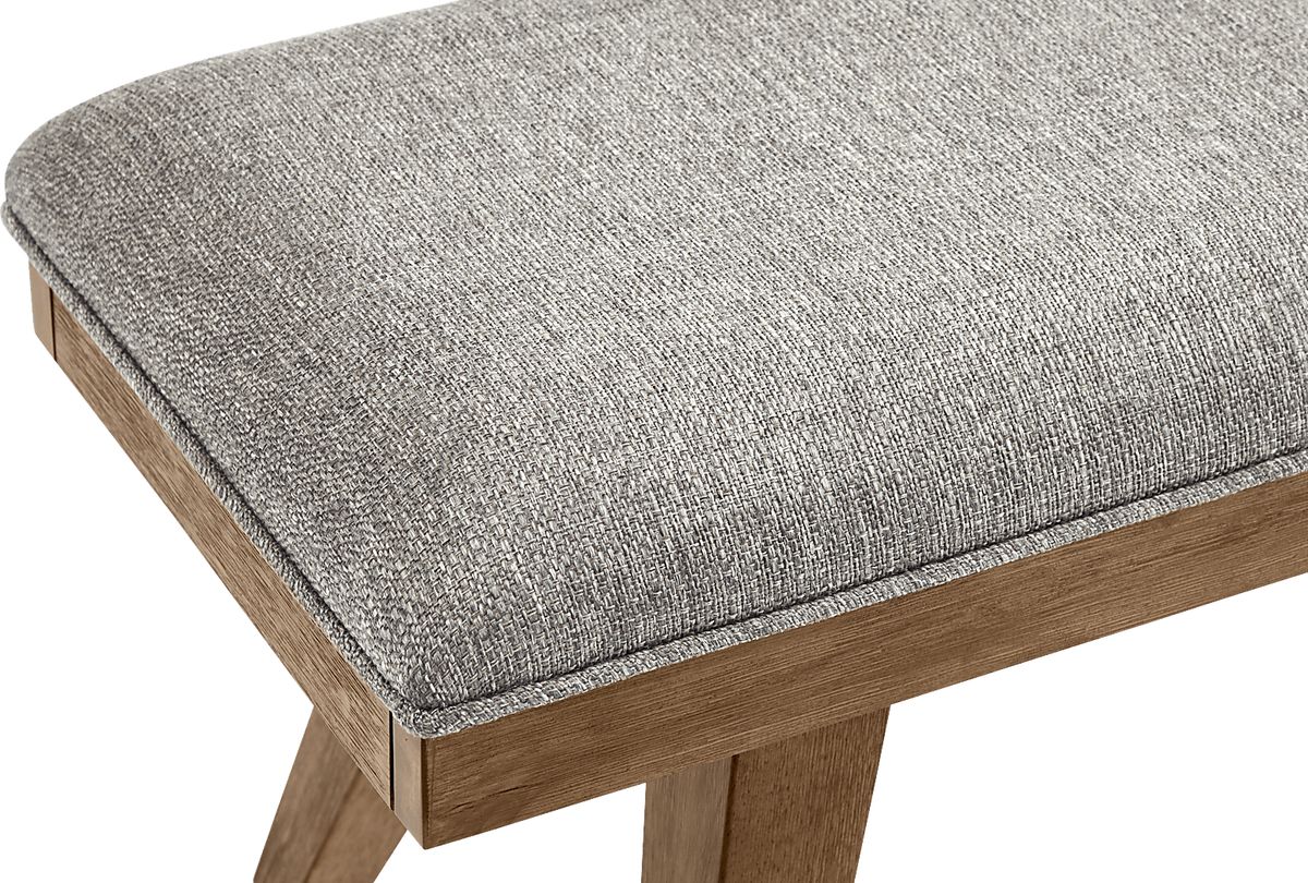 Helsinger Gray Dining Bench | Rooms to Go