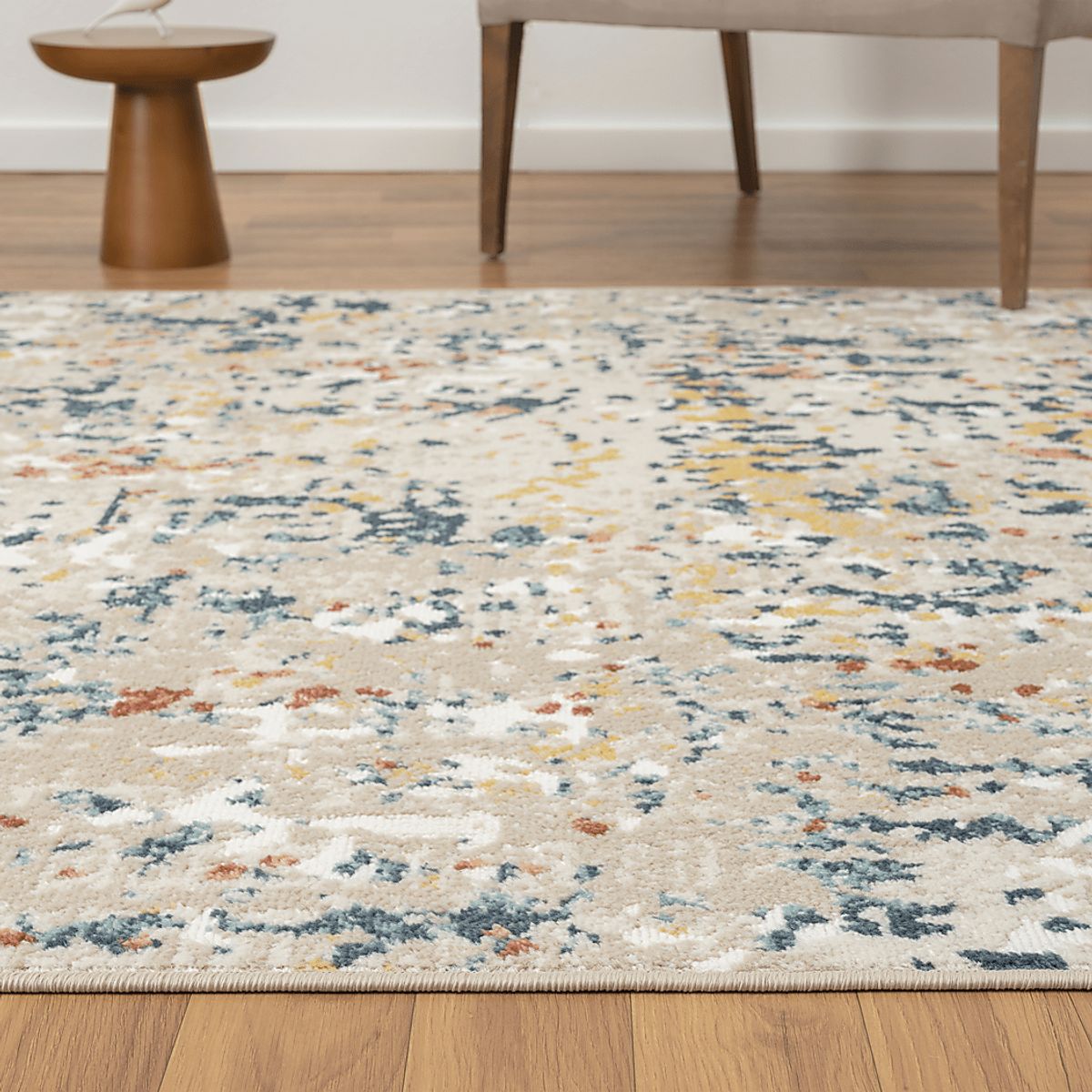 Hemar Blue,Green,White,Yellow Rugs | Rooms to Go