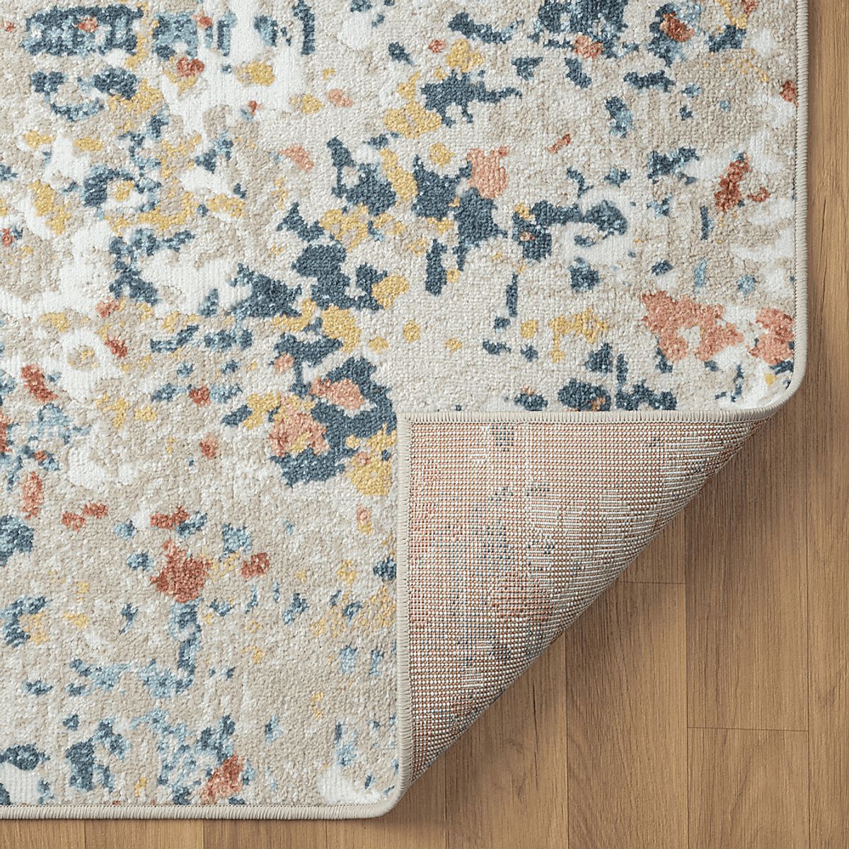 Hemar Blue,Green,White,Yellow Rugs | Rooms to Go
