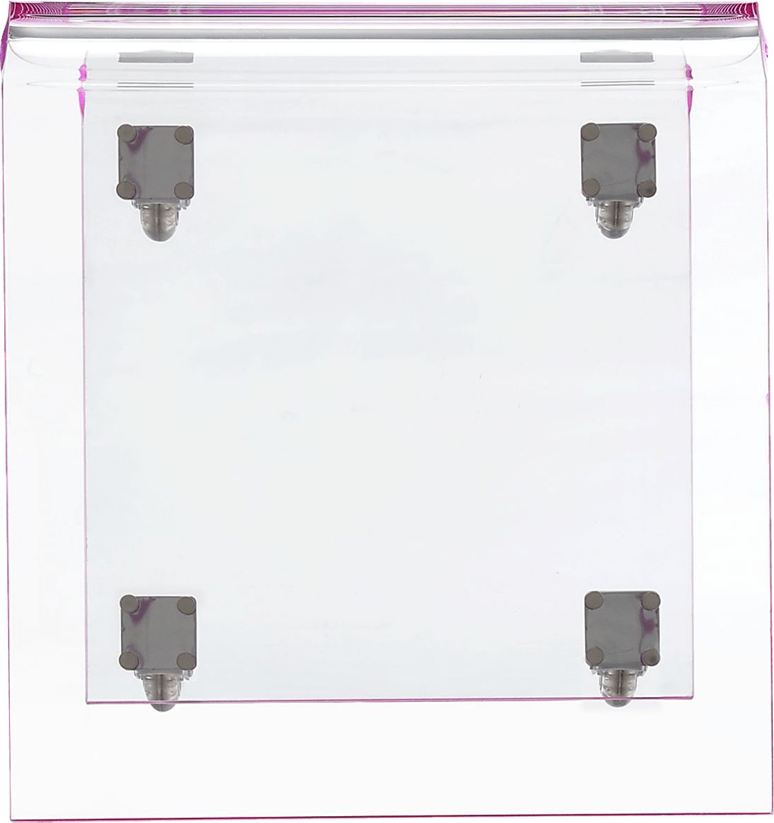 Hemperly Pink Accent Table - Rooms To Go