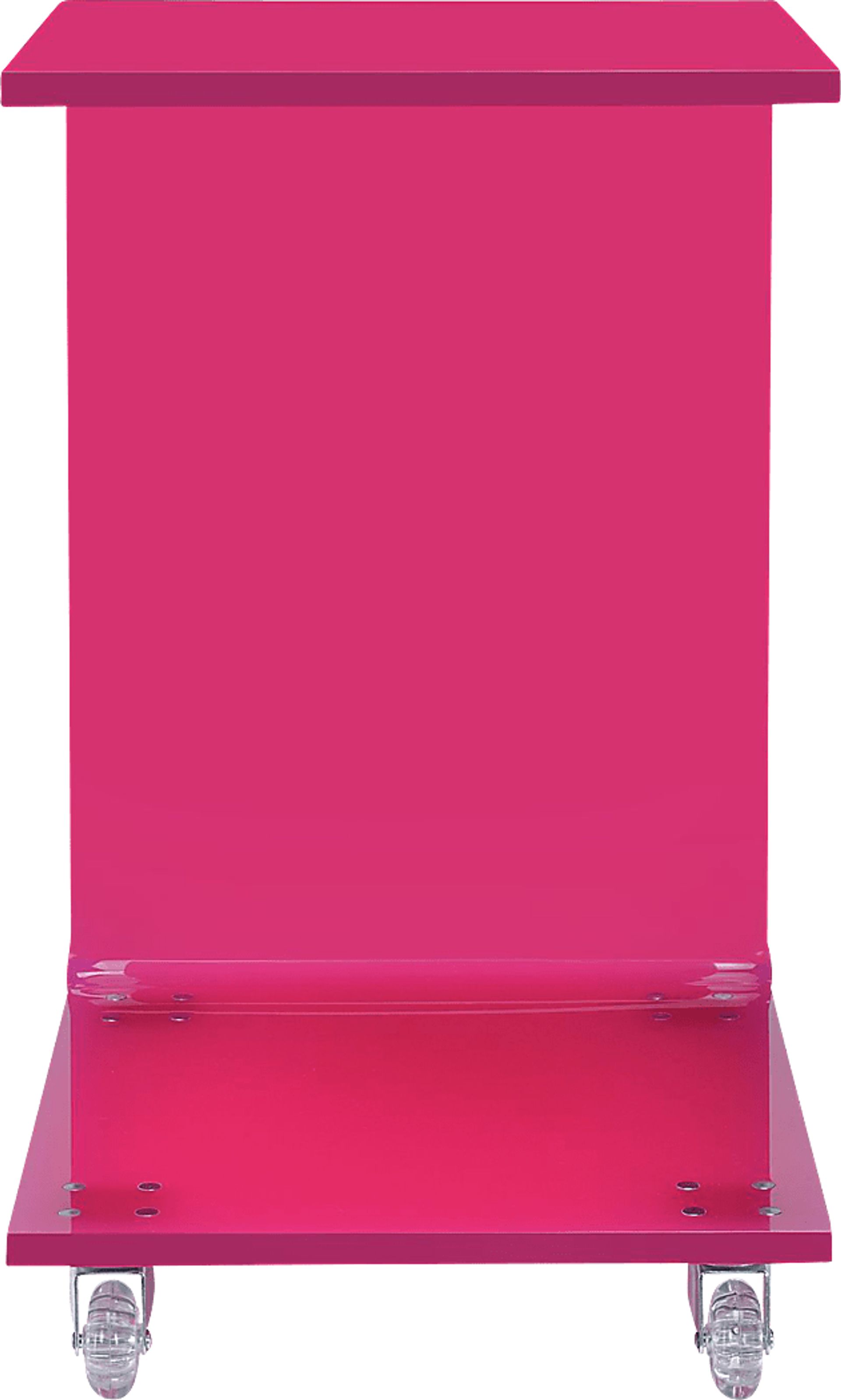 Hemperly Red Colors Accent Table | Rooms to Go