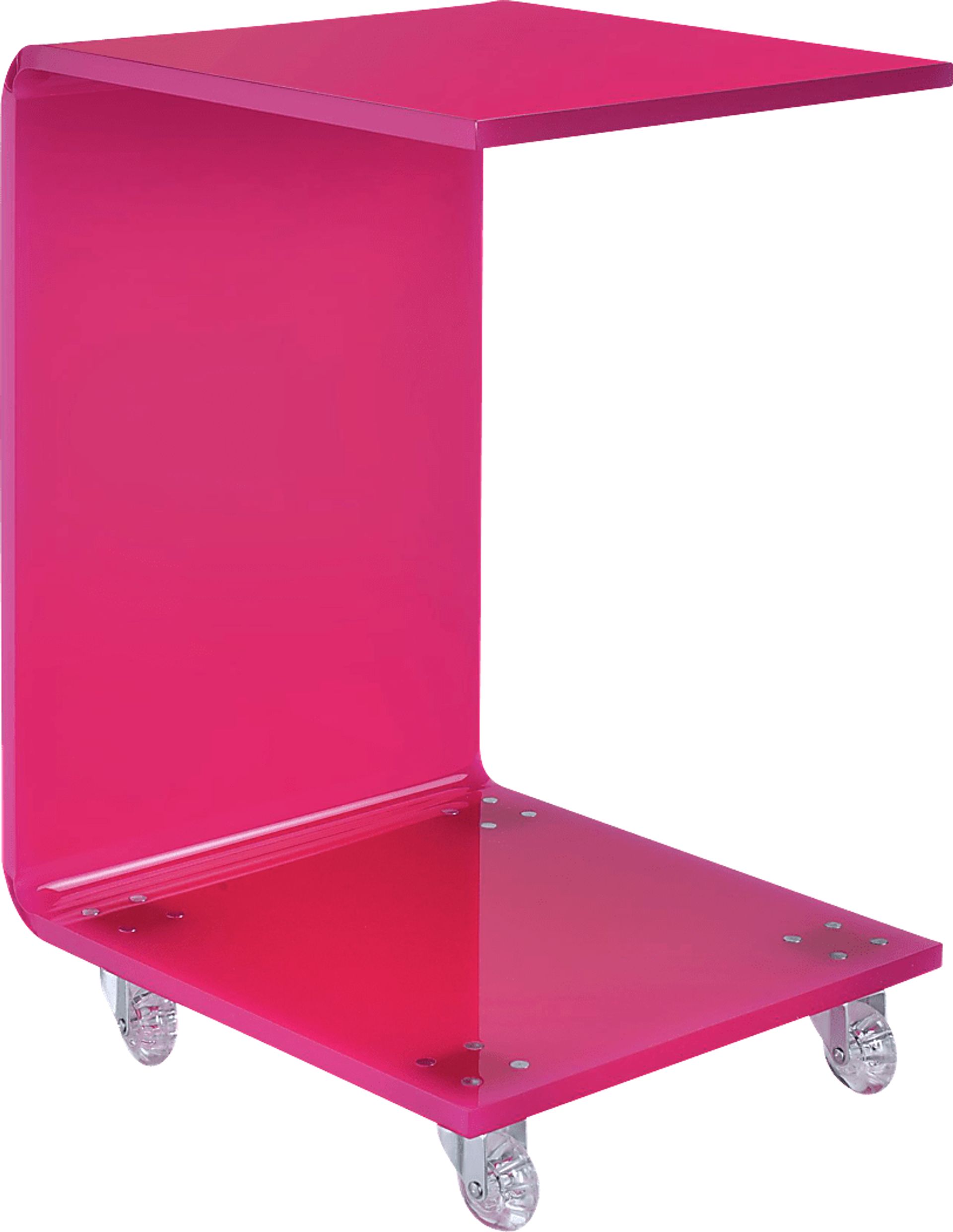 Hemperly Red Colors Accent Table | Rooms to Go