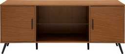 Hemwick Brown Dark Wood Console | Rooms to Go