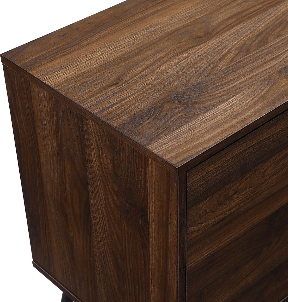 Hemwick Walnut Dark Wood 60" Console | Rooms to Go