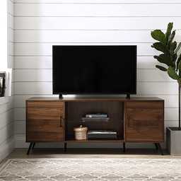Hemwick Walnut Dark Wood Console | Rooms to Go