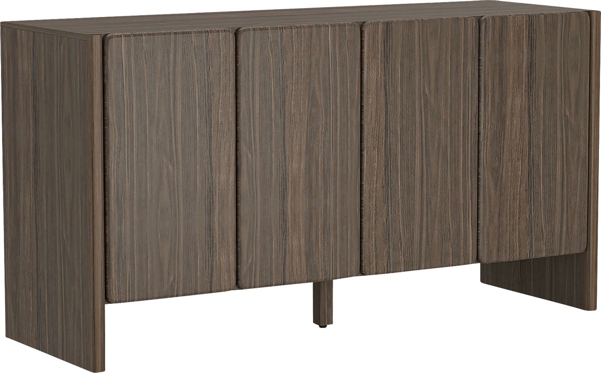 Herosunny Brown Dark Wood Sideboard | Rooms to Go