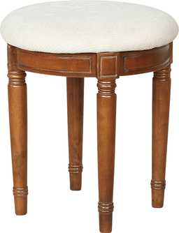 Hervel Cherry Dark Wood Vanity | Rooms to Go