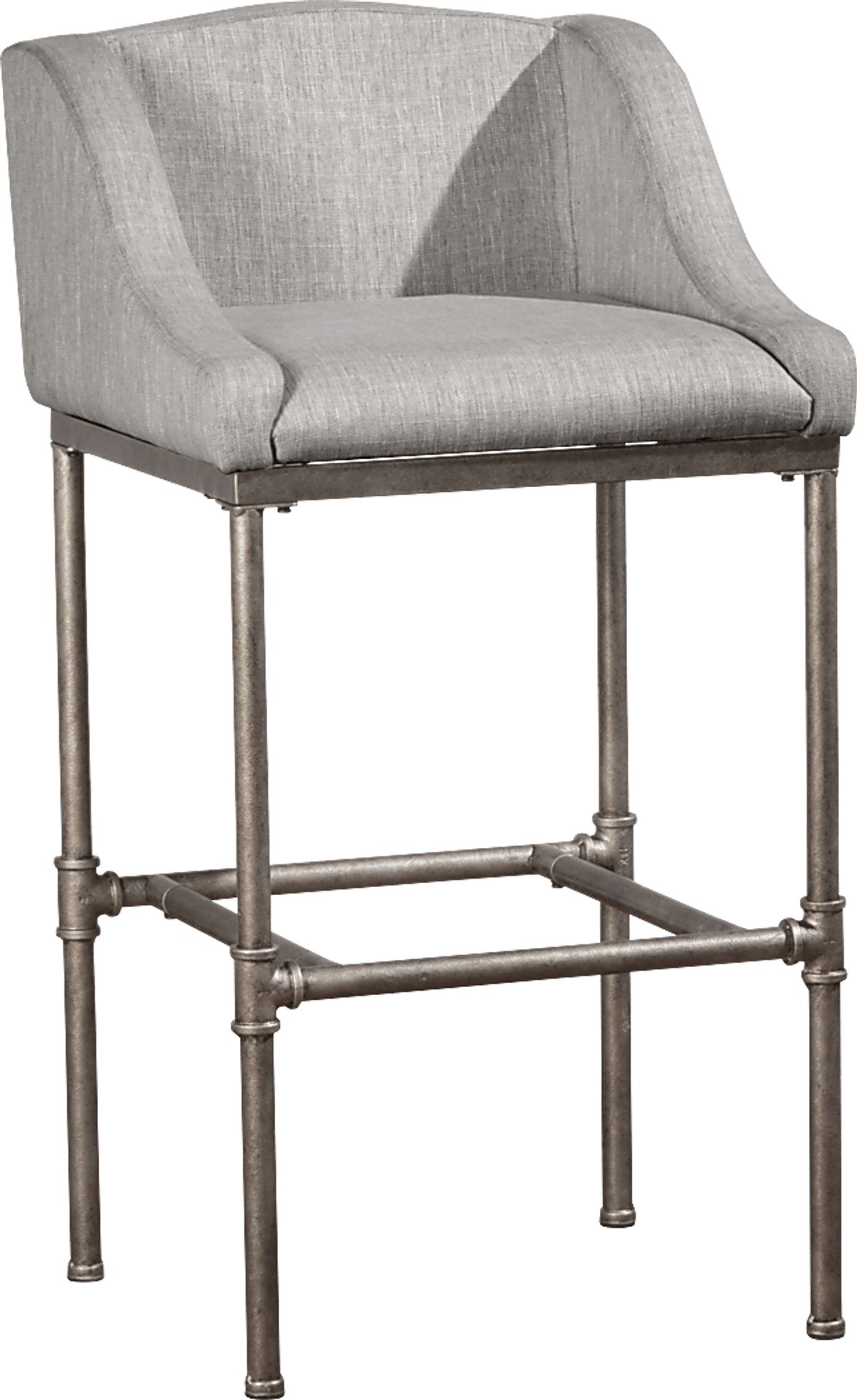 Hessen Silver Gray Counter Height Stool | Rooms to Go