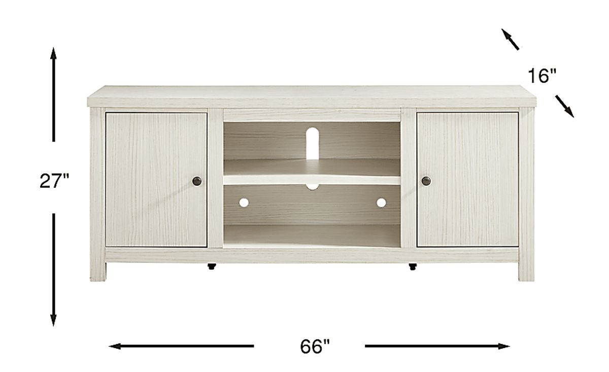 High Mountain White Colors,White Console | Rooms to Go