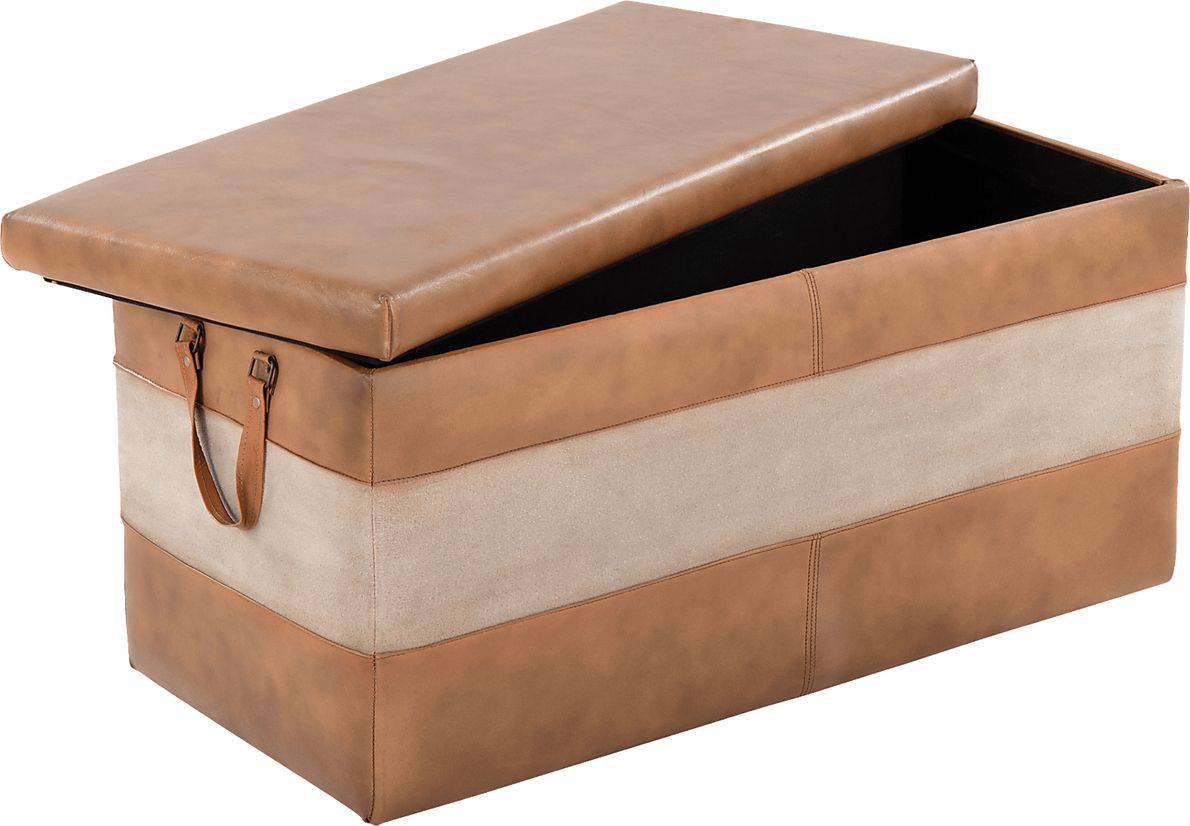Highlandia Camel Storage Bench - Rooms To Go