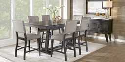 Hill Creek Black Black,Colors Counter Height Dining Table | Rooms to Go
