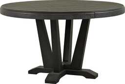 Hill Creek Black Black,Colors Round Dining Table | Rooms to Go