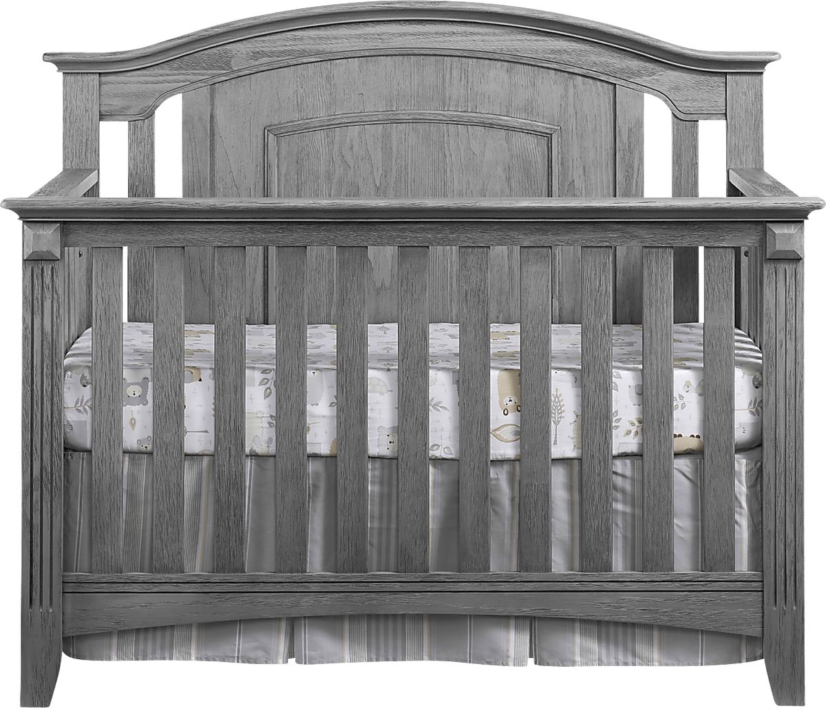 Hillford Gray Convertible Crib | Rooms to Go