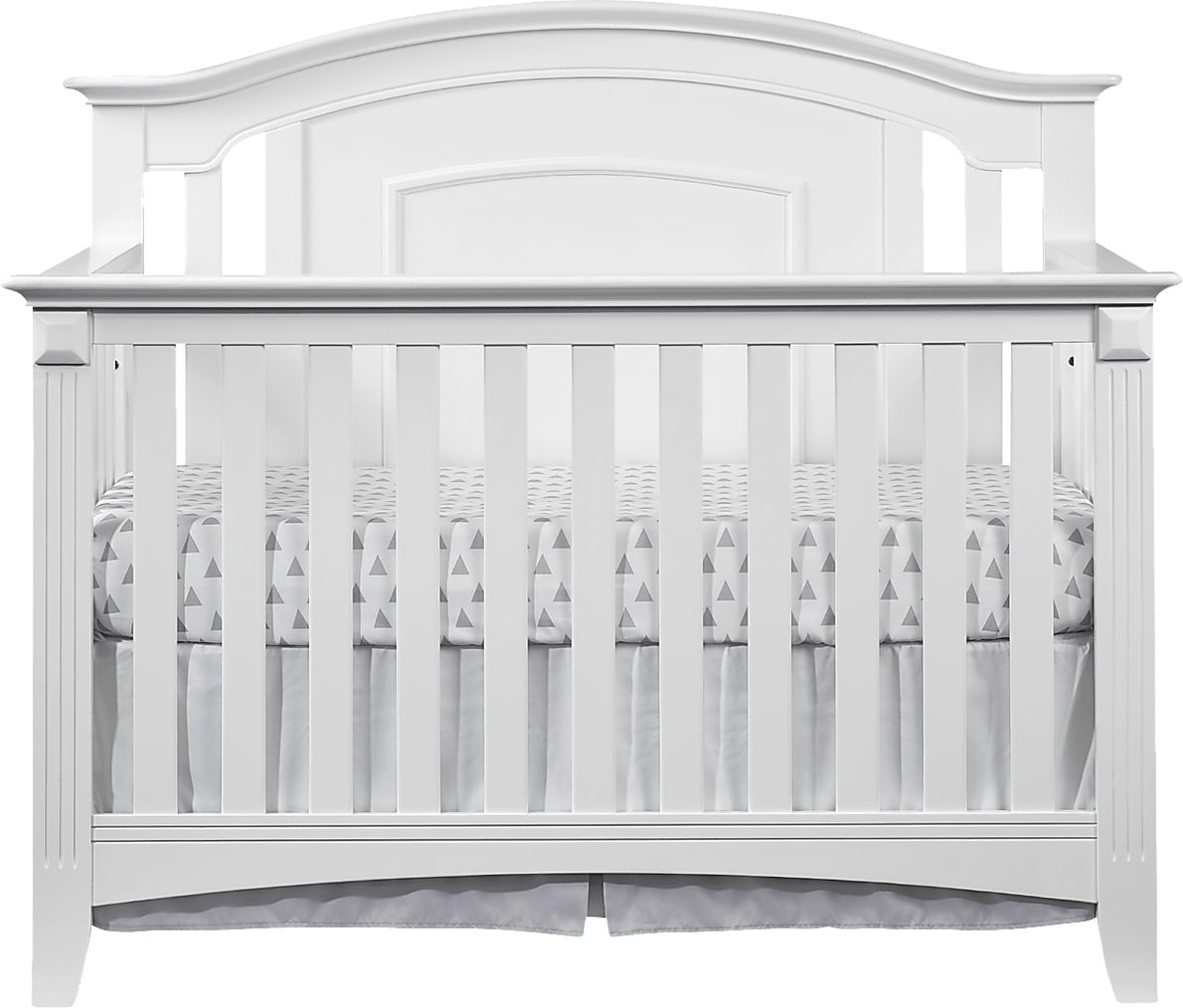 Hillford White Convertible Crib - Rooms To Go