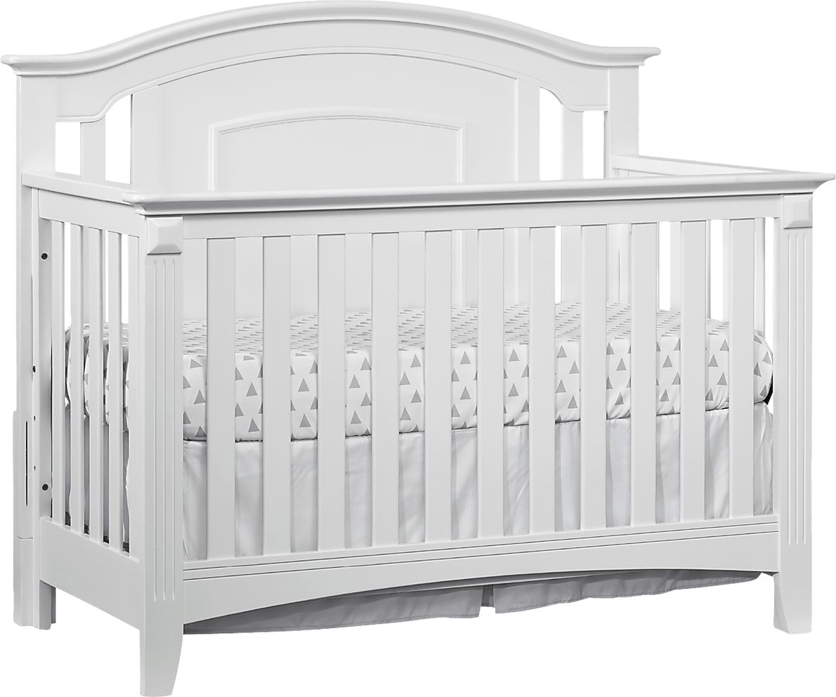 Hillford White Colors,White Convertible Crib - Rooms To Go