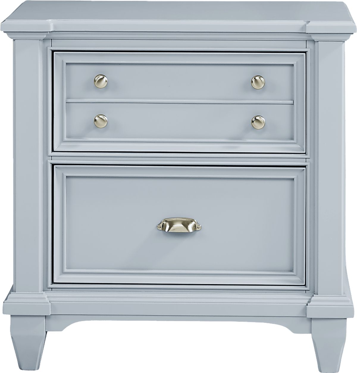 Hilton Head Blue Colors Nightstand | Rooms to Go