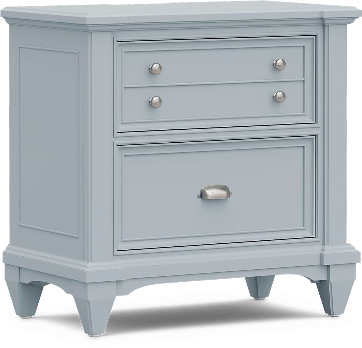 Hilton Head Blue Colors Nightstand | Rooms to Go